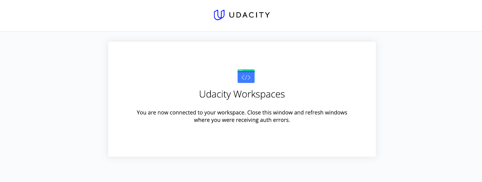 Workspace Functionalities – Udacity Scholarships
