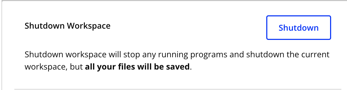 Workspace Functionalities – Udacity Scholarships